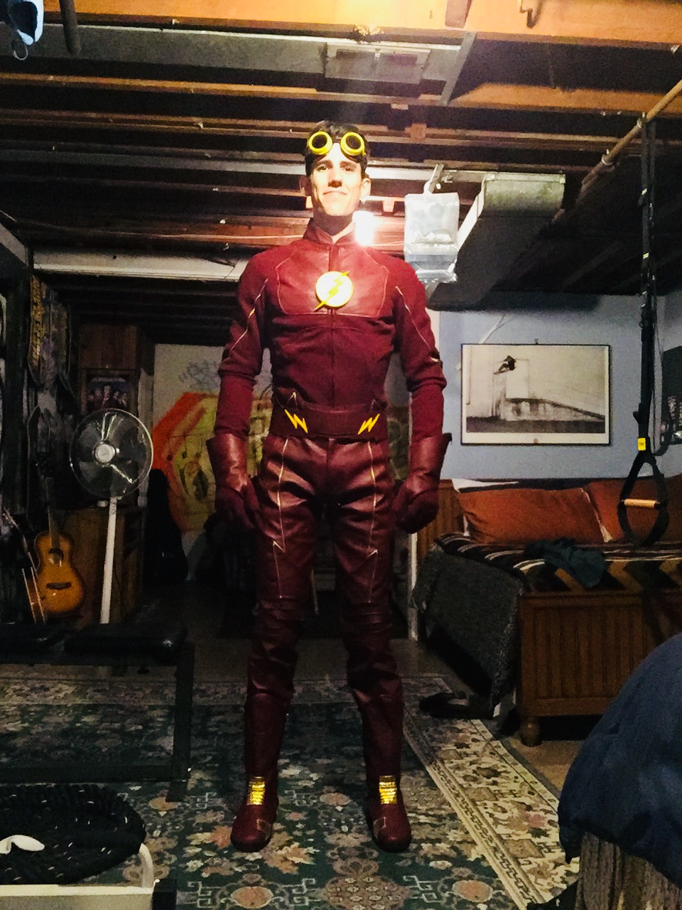 Custom Made Cosmanles Costumes: Barry Allen Cosplay Show
