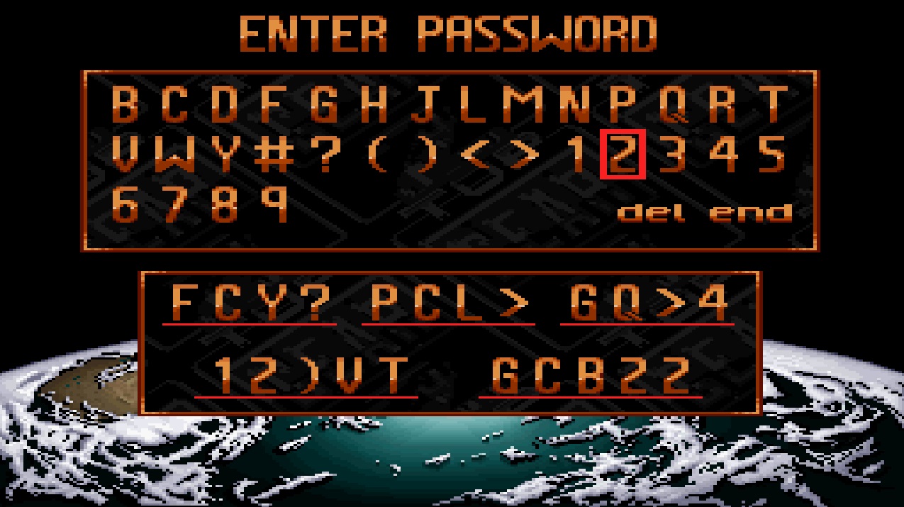 Snes Eternament: Top Gear 2 Password turbinado 2P