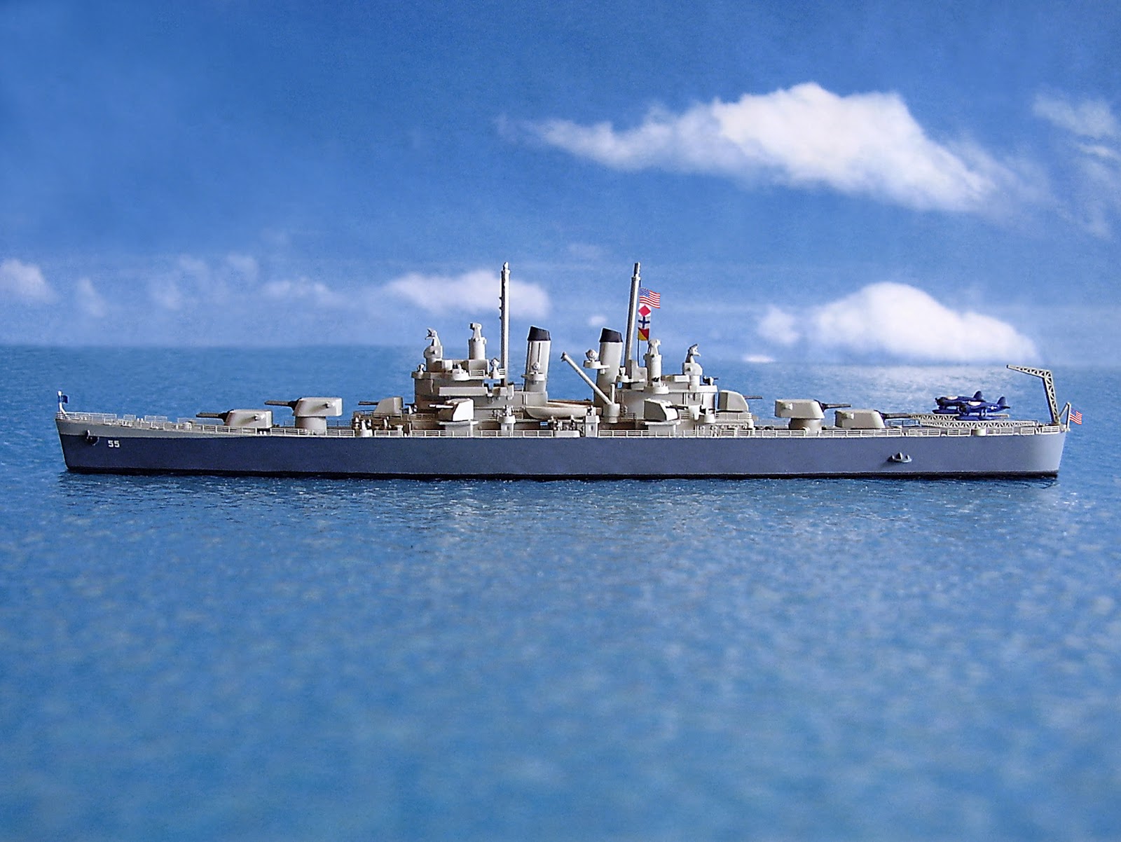 MODELISMO NAVAL DE JOHNNY CHARLIE: Crucero Ligero de EE.UU. "USS ...