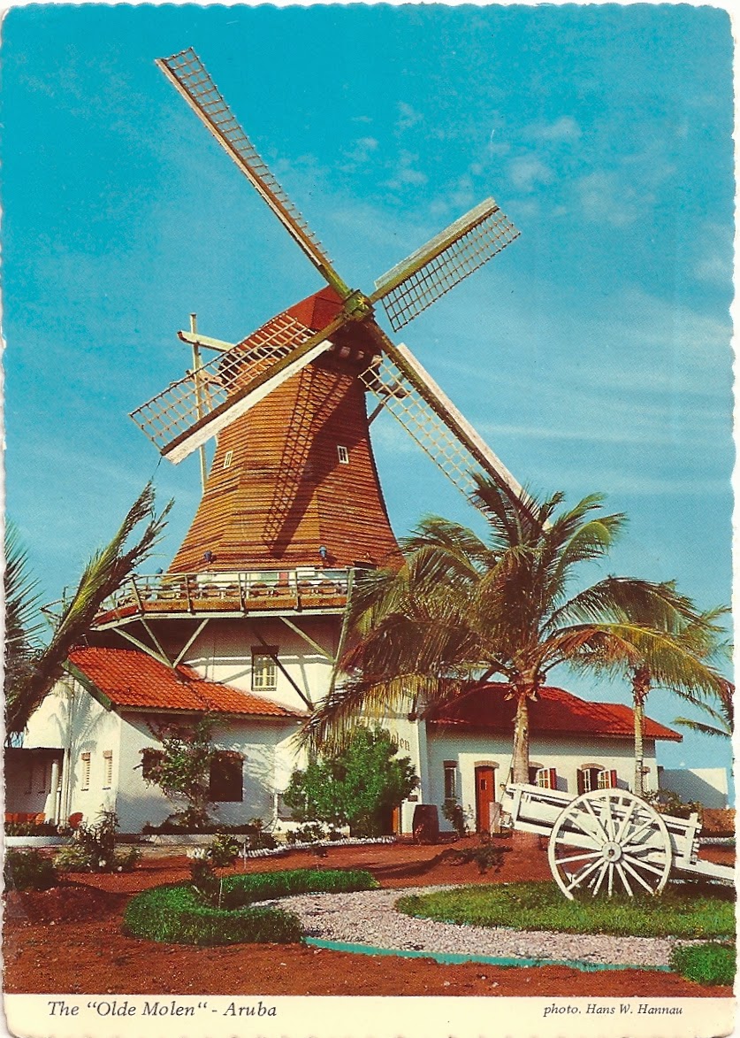 My Favorite Views: Aruba - The Olde Molen - Windmill