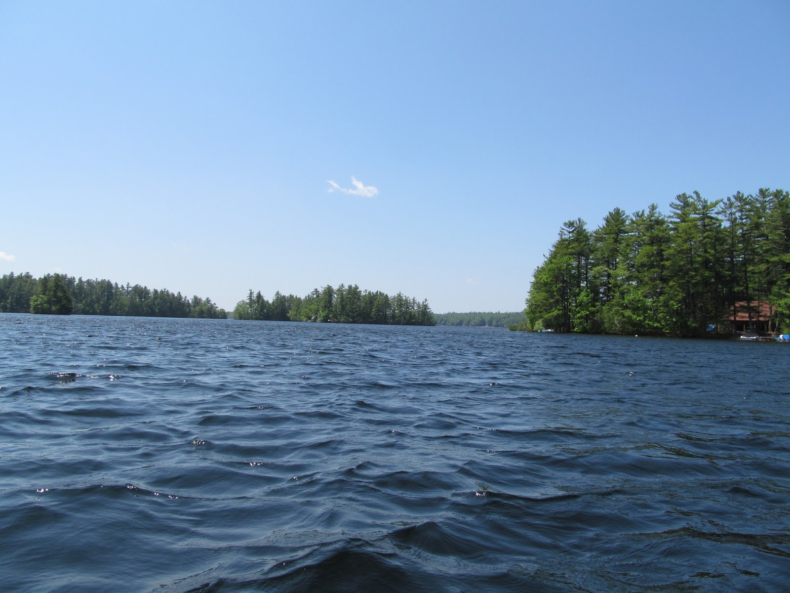 Recreational Kayaking in Maine: Windham, ME: Little Sebago
