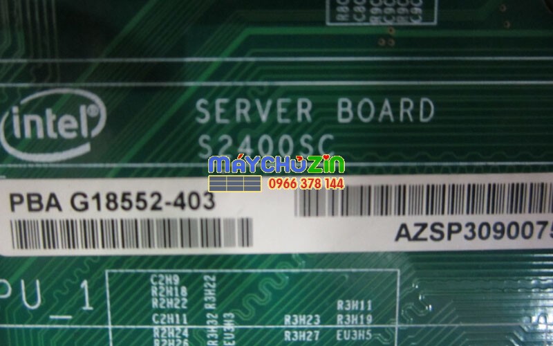 Bo mạch chủ server Intel S2400SC E5-2400 V2 LGA1356 | Máy chủ Zin