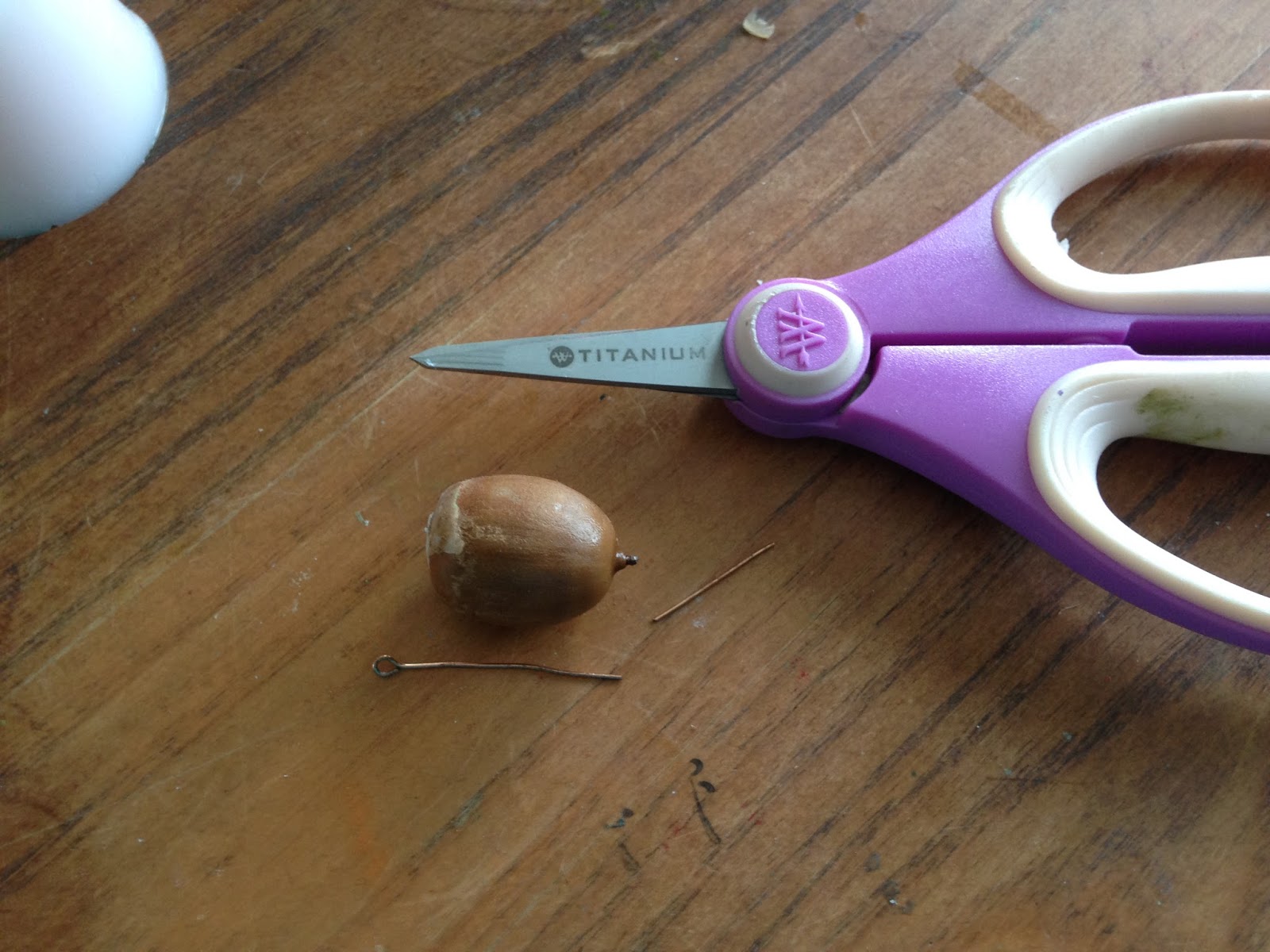 Autumn Acorn Pendant