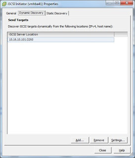 VMware - iSCSI configurations: vSphere iSCSI configuration in vSphere 4 ...