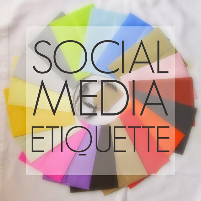 The Nutmeg Collective: Social Media Etiquette: All Platforms