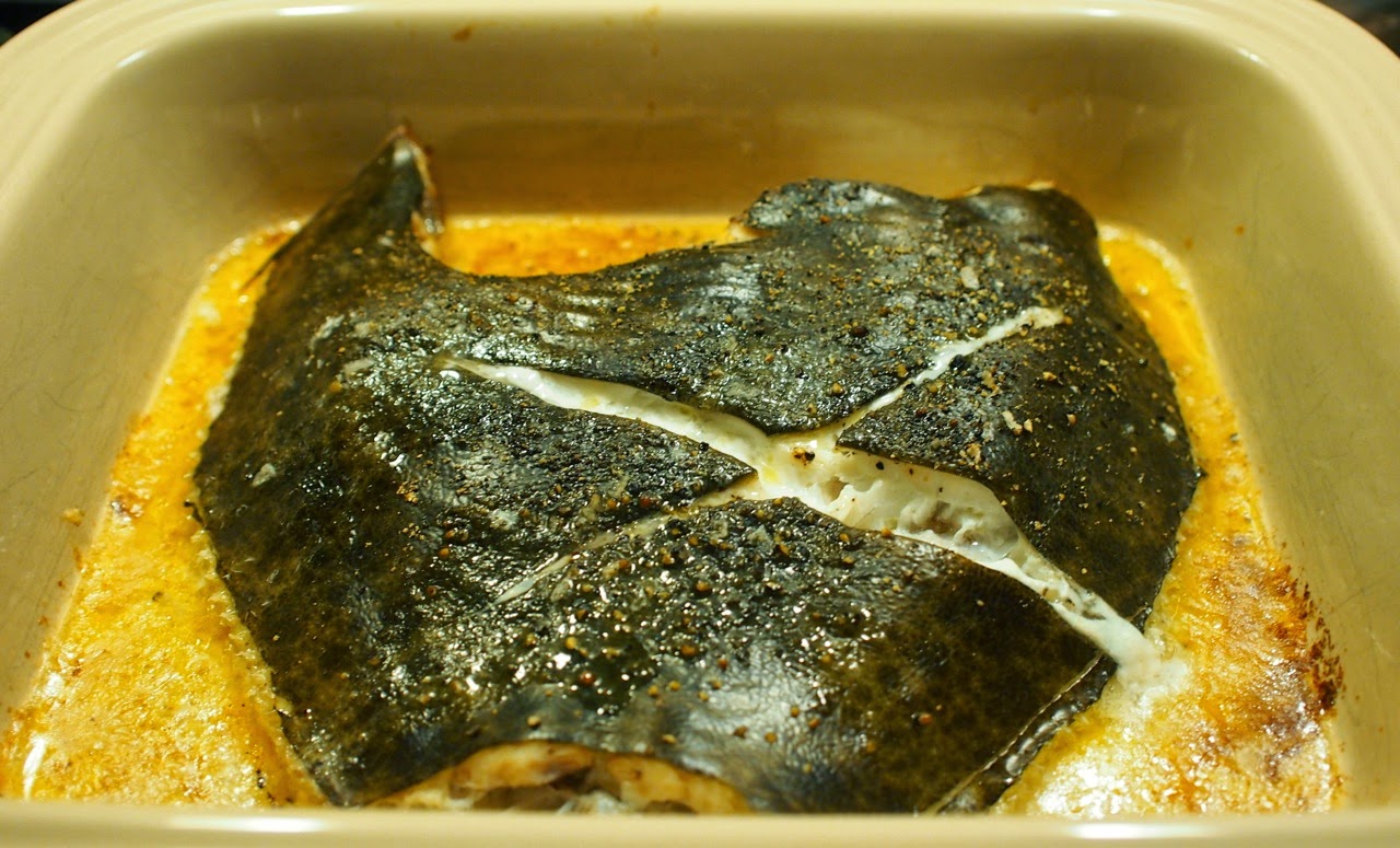 Blond Kitchen: Kampela kapriskastikkeella