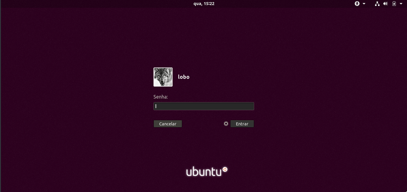 Imagem blur na tela de login e bloqueio do GDM3 do Ubuntu 18.04