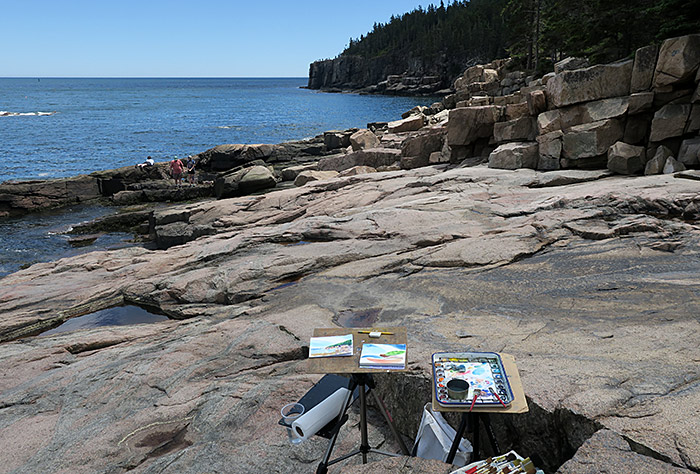 The Art of Bruce: Otter Point Acadia Studies