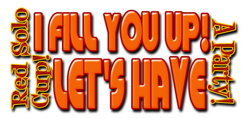 The Wordart Warehouse: I Fill You Up!