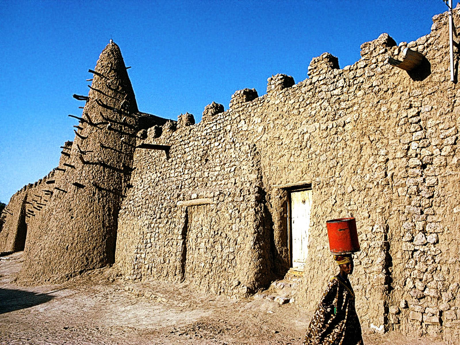 Free HD Images (FIFCU Purchased): Mosque, Timbuktu, Mali, Western Africa