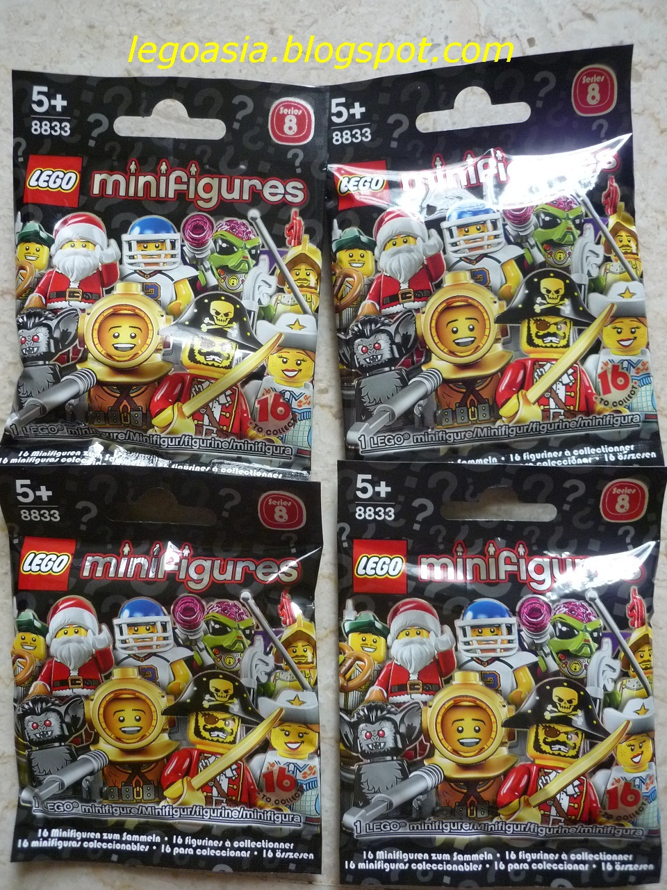 Lego Asia: Lego Minifigures Series 8 NOW in Singapore