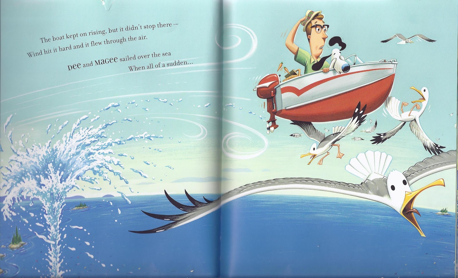 Excellent Kids' Books: Down to the Sea with Mr. Magee by Chris Van Dusen