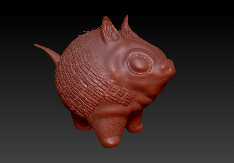 Zenkail's Mind: Free Download - Simple Zbrush Creature 3D Model.