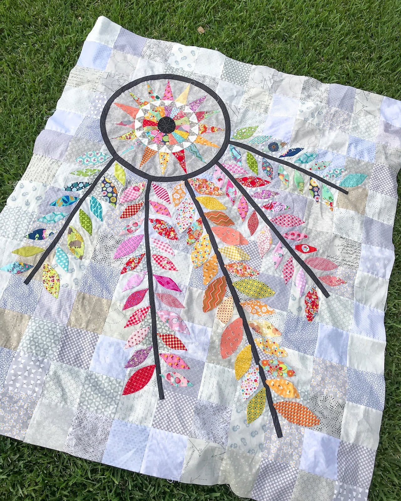 Dreamweaver Quilt {Progress} - Samelia's Mum