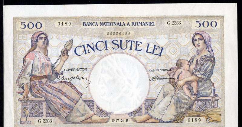 Romanian money 500 Lei banknote 1933|World Banknotes & Coins Pictures ...
