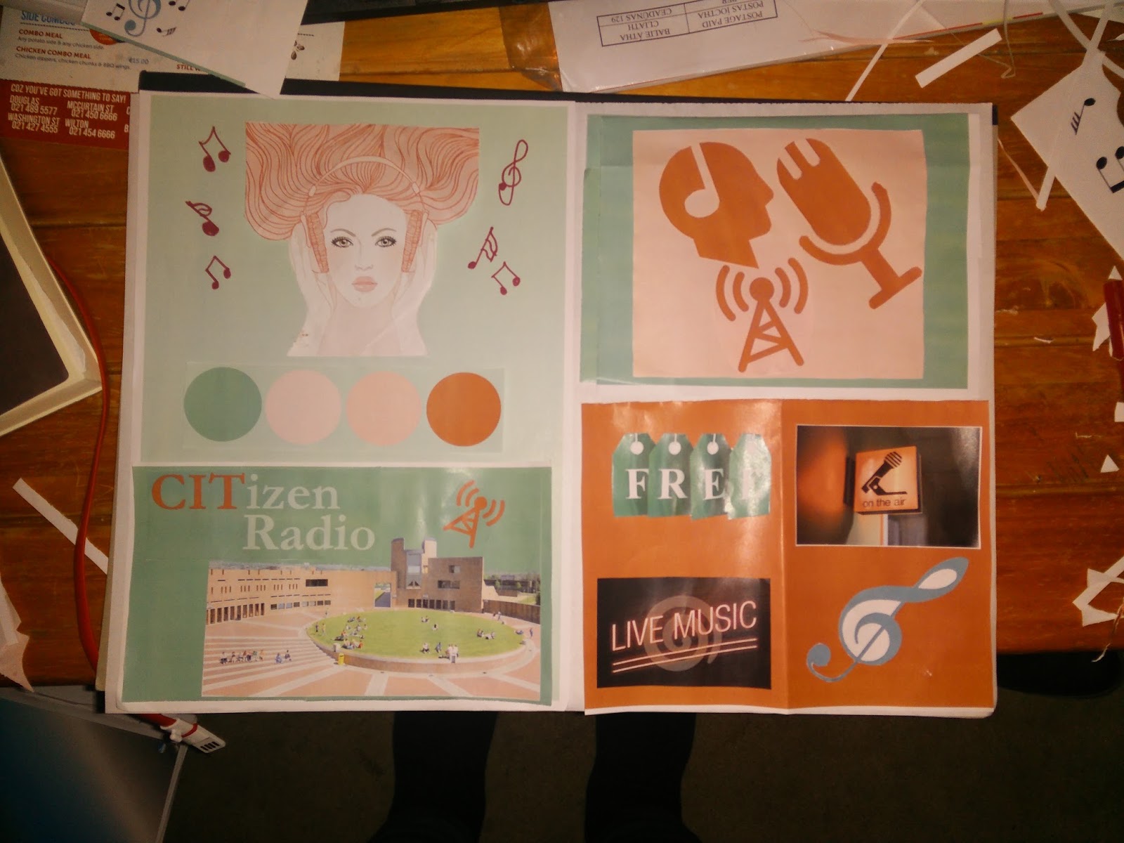 DBFionaKennedy: College Radio Moodboard completed