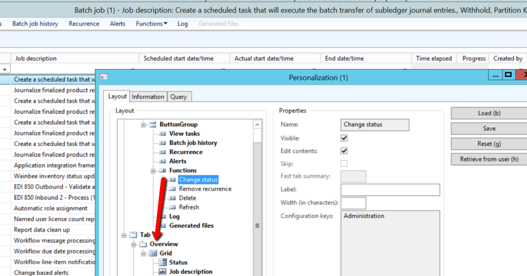 Adventures in Axapta world: How to change status for multiple batch jobs at once