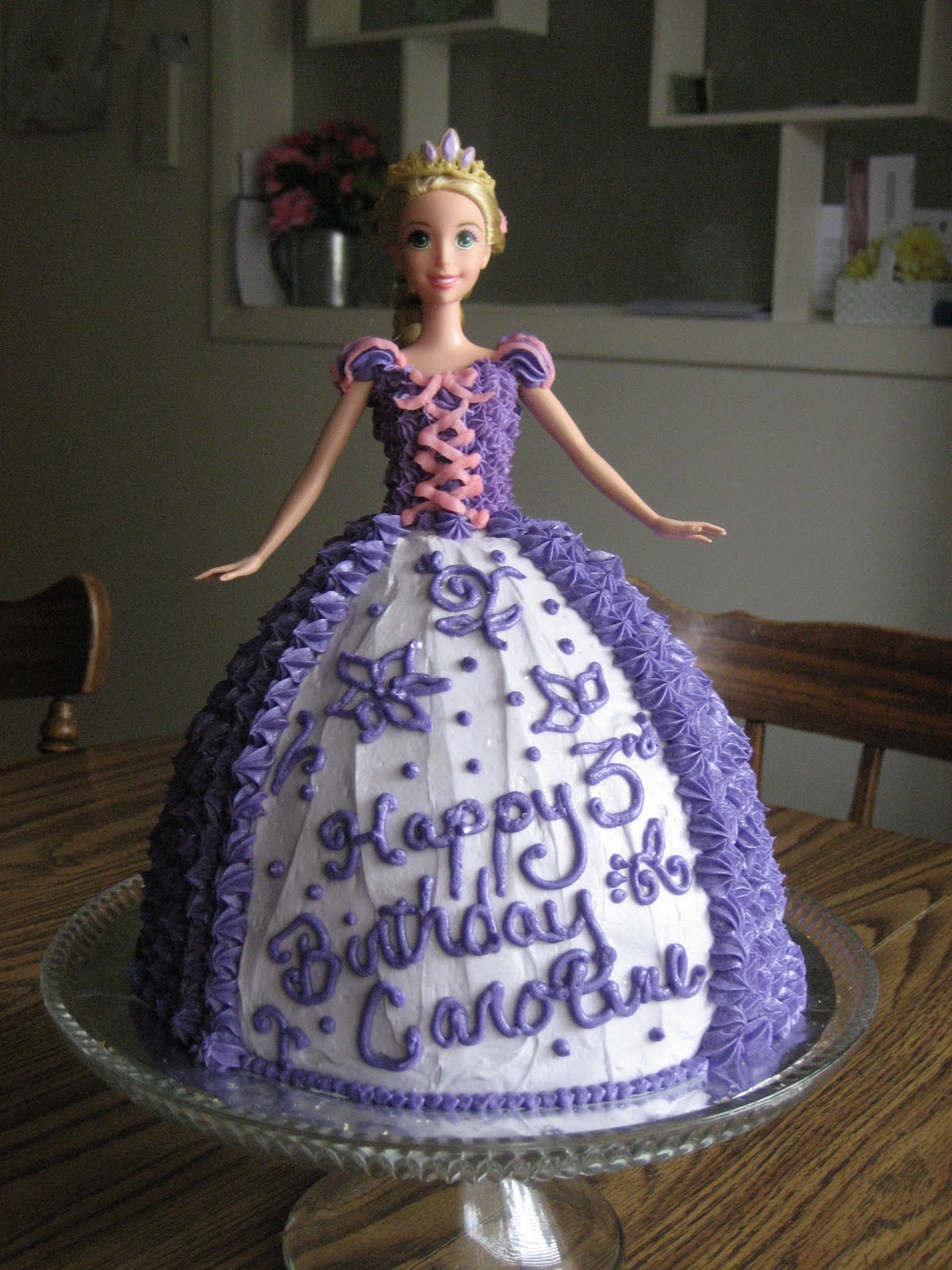 T cakes: Rapunzel