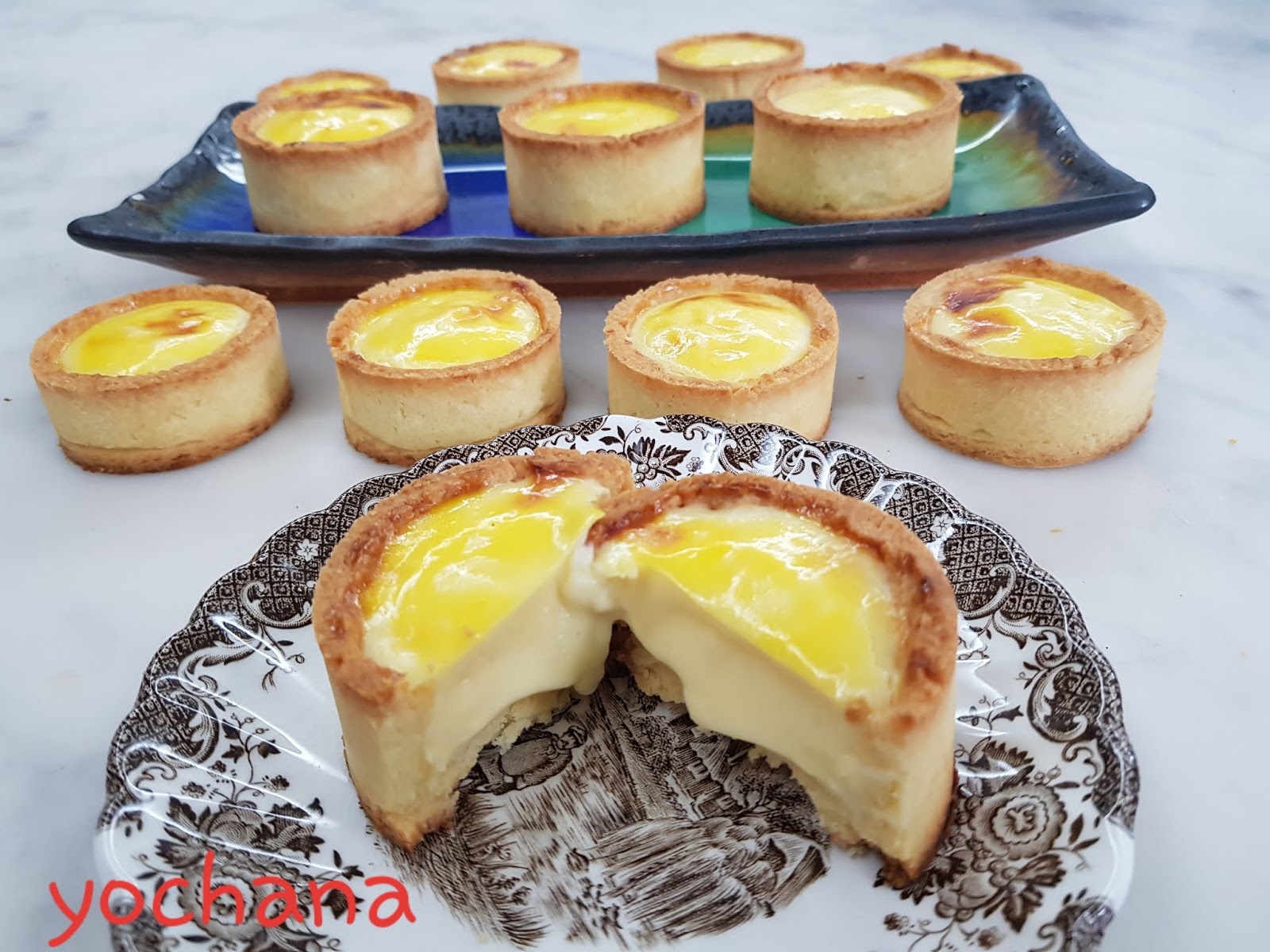 Yochana's Cake Delight! : Japanese Cheese Tart
