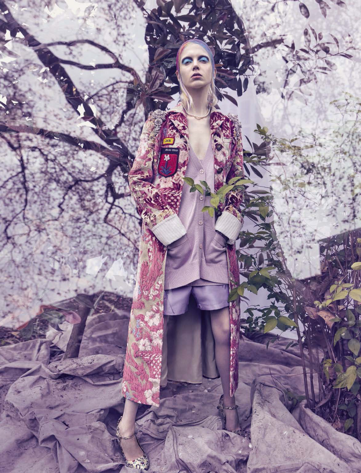 Cheyenne Wilson in Vogue Italia September 2016 by Solve Sundsbo