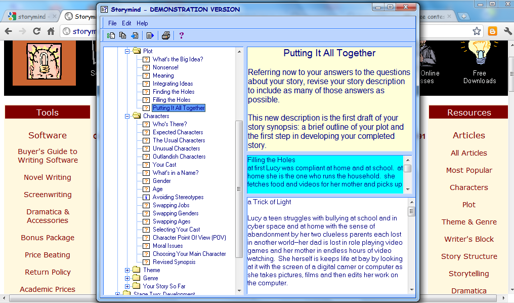 Joystory: StoryWeaver--Storymind--NaNoWriMo