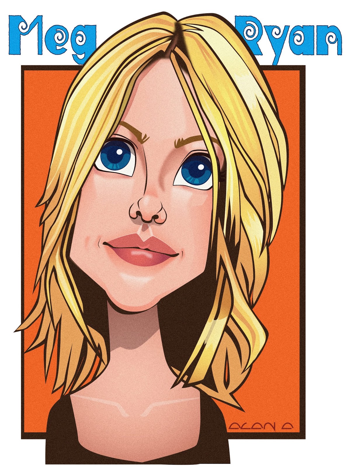 ALDO'S ART: Meg Ryan