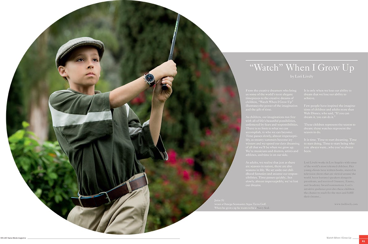 Michele Paniz Photography Blog: "Watch" When I Grow Up.....