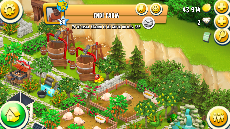 Hay Day Showcase: A lovely farm I saw today