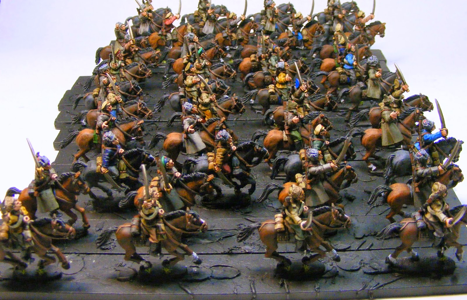 Evil Bob's Miniature Painting: 28mm WWII Soviet Partisan Cavalry