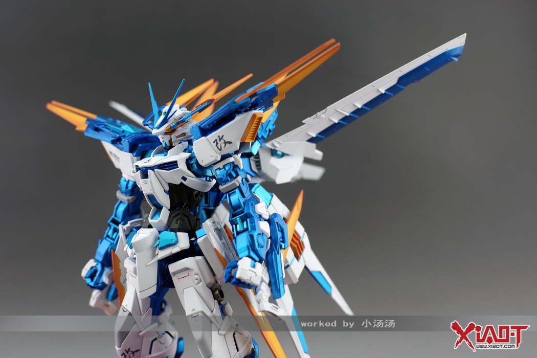 Painted Build: MG 1/100 Gundam Astray Blue Frame D