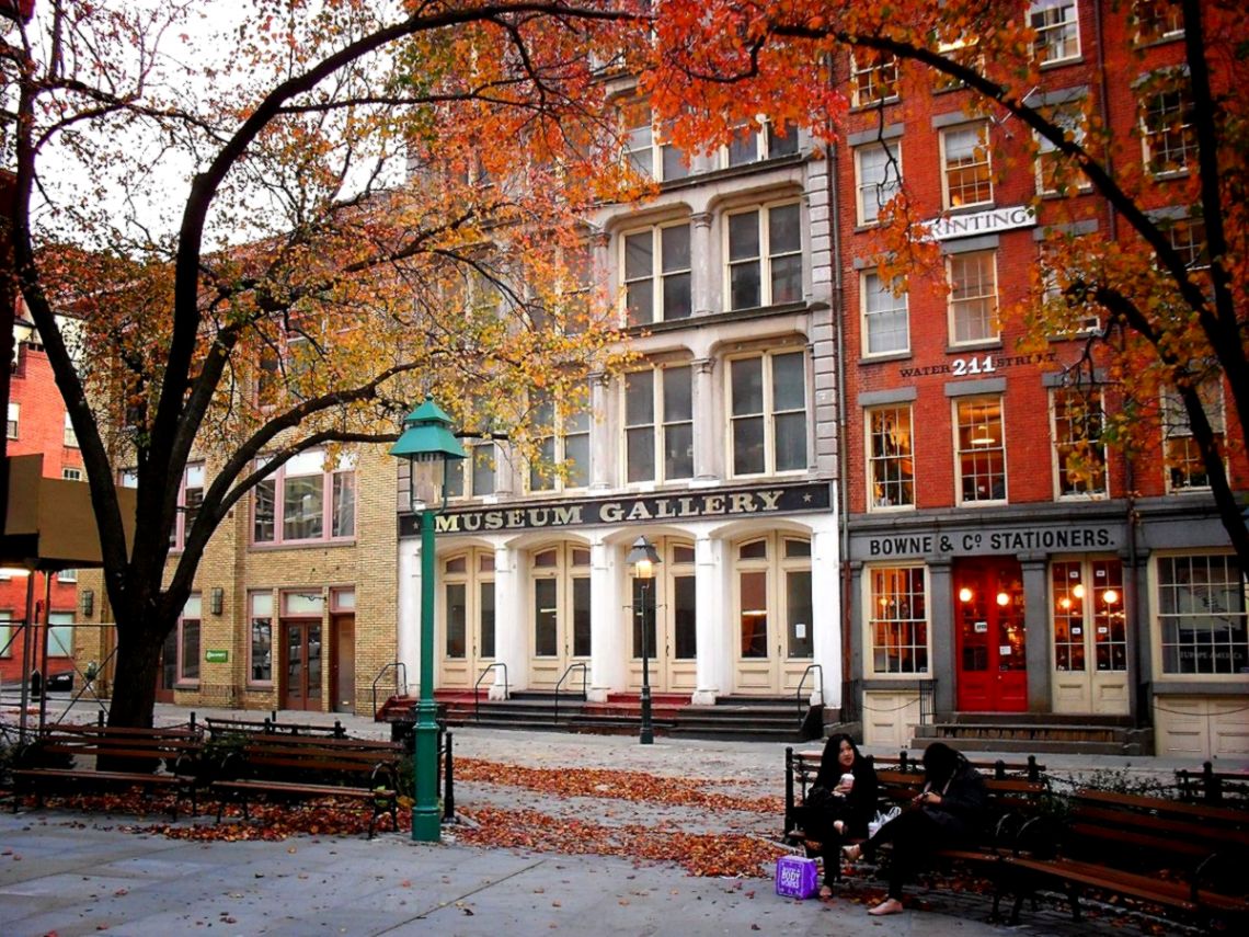 Autumn Street Wallpaper | Wallpapers Gallery