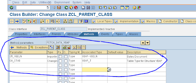 SAP TECH: Global Class : Inheritance