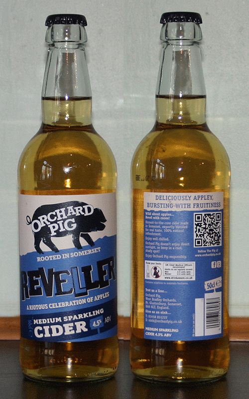 Cider Pages: Orchard Pig, Reveller Cider (Medium)