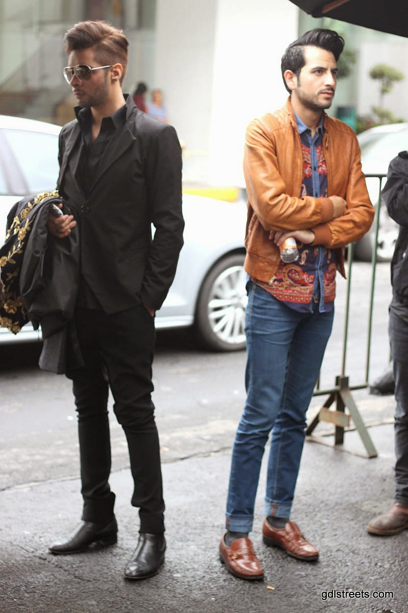 Men's Street style - Mexico Fashion Week