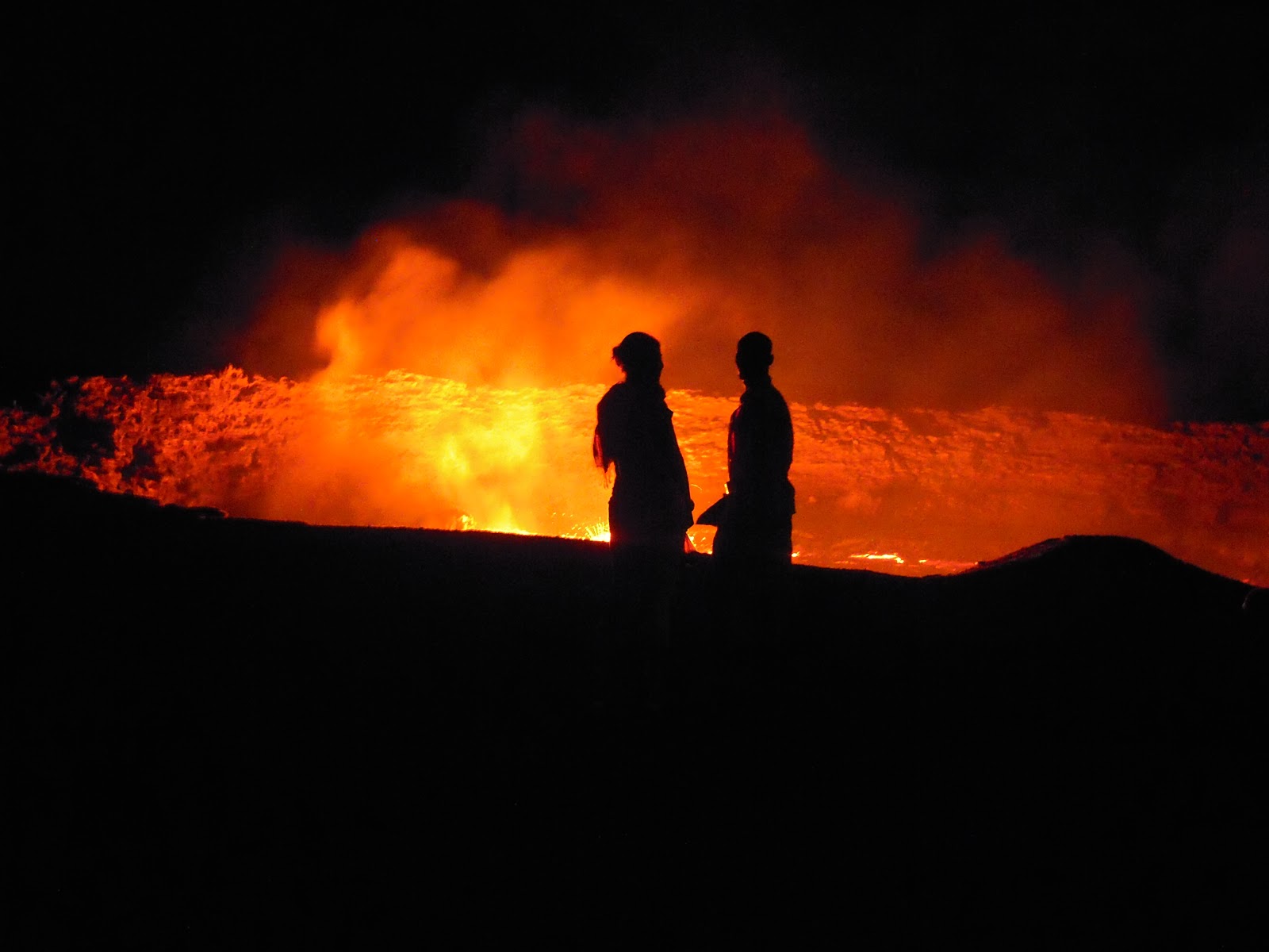 Ahora que camino, os voy a contar...: El diablo en el volcán