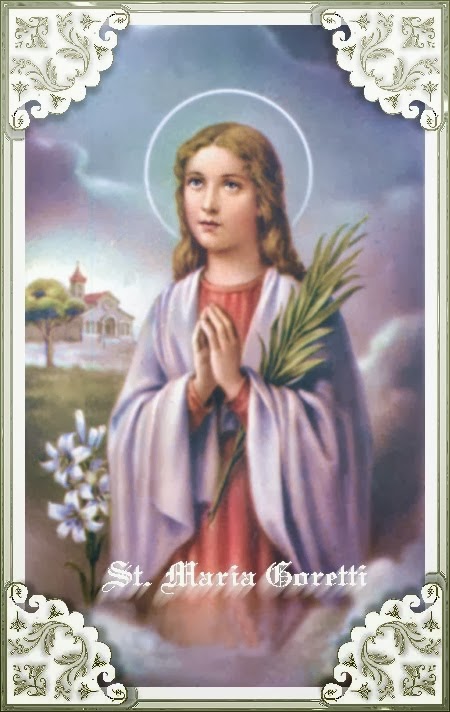 ® Gifs y Fondos Paz enla Tormenta ®: IMAGENES DE SANTA MARÍA GORETTI