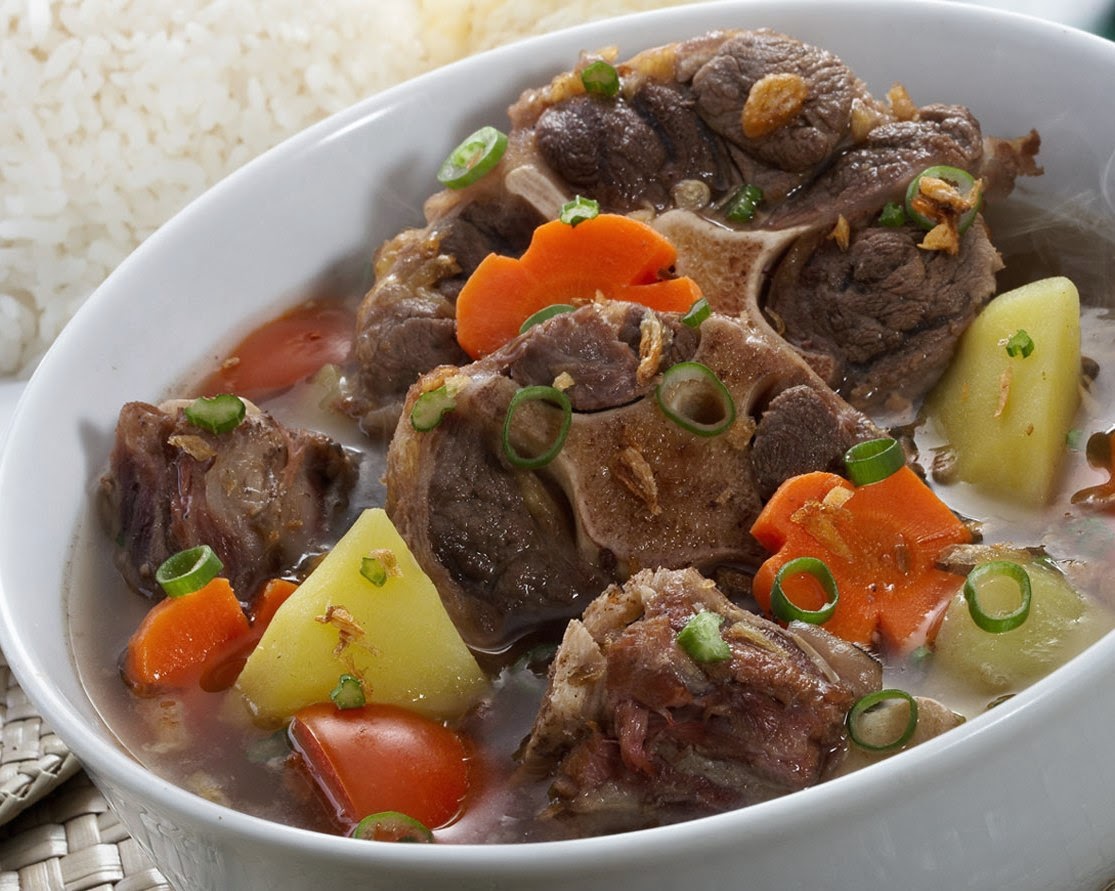 Resep dan cara Membuat Sup Buntut Sapi - Chop chop.....