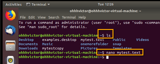 Linux Commands 3 and text editor - Linux