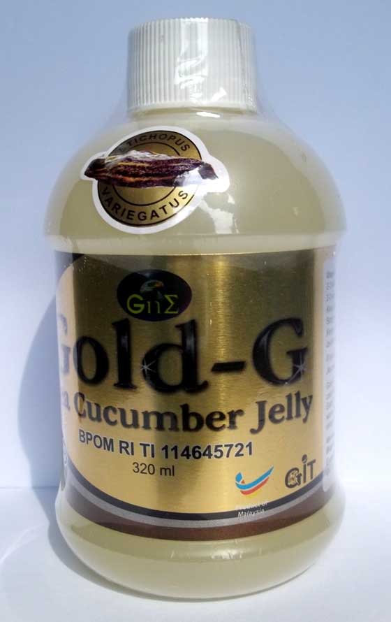 Gold-G Sea Cucumber Jelly ( Jelly Gamat Emas ) | Herbal Baru