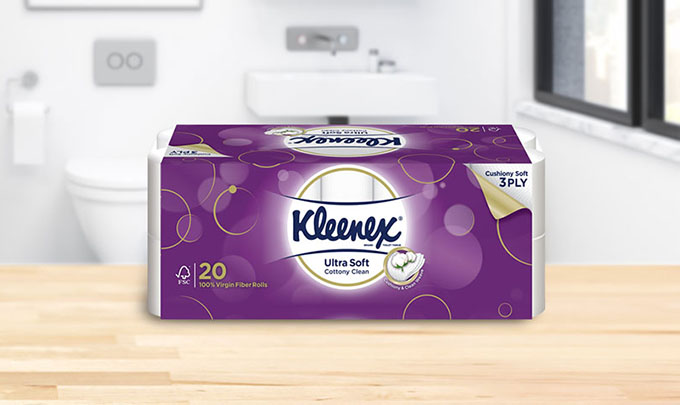 Kleenex Ultrasoft Bath Tissue Is The Best Choice To Use In Your Bathroom