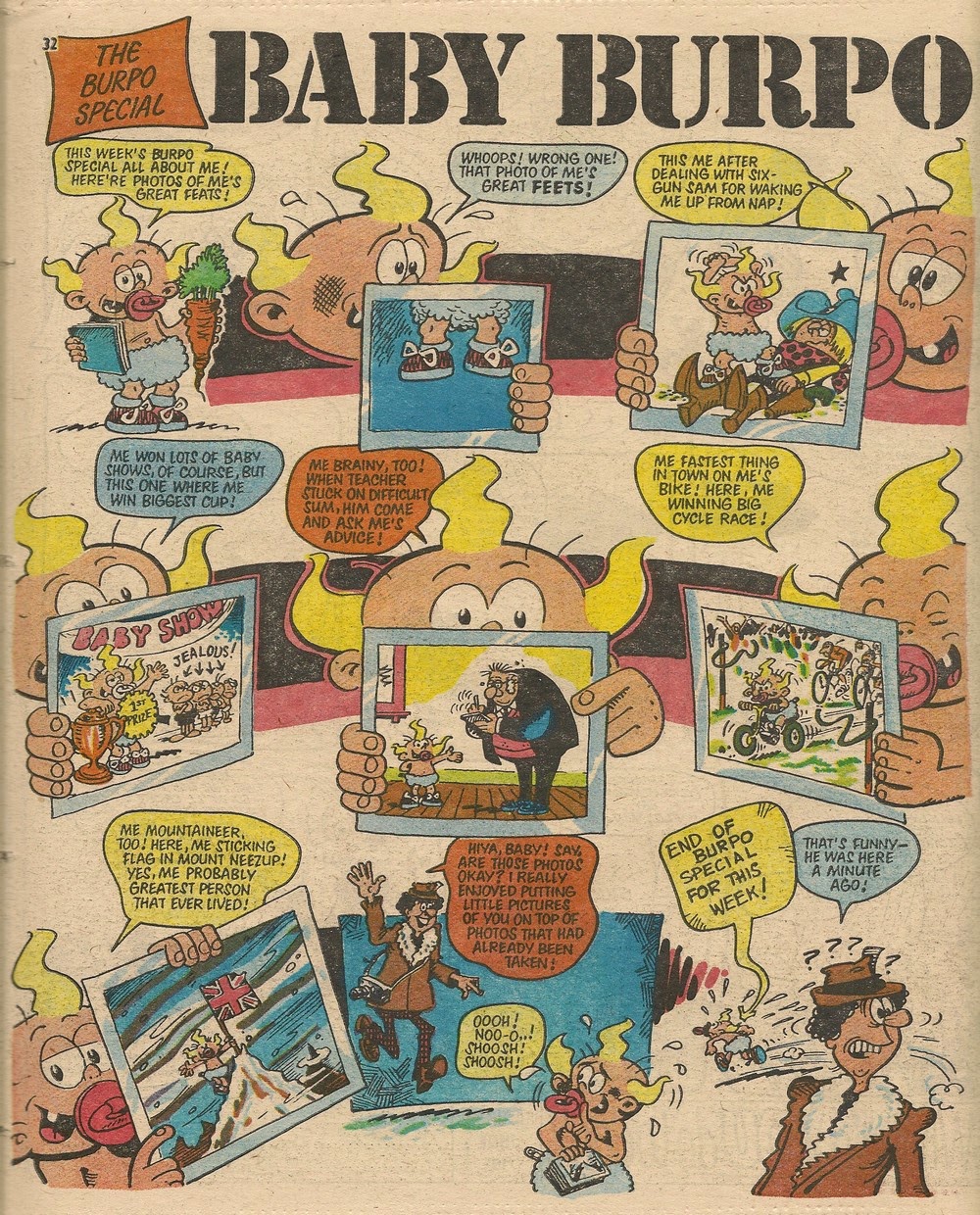 Cheeky Weekly: The features - The Burpo Special