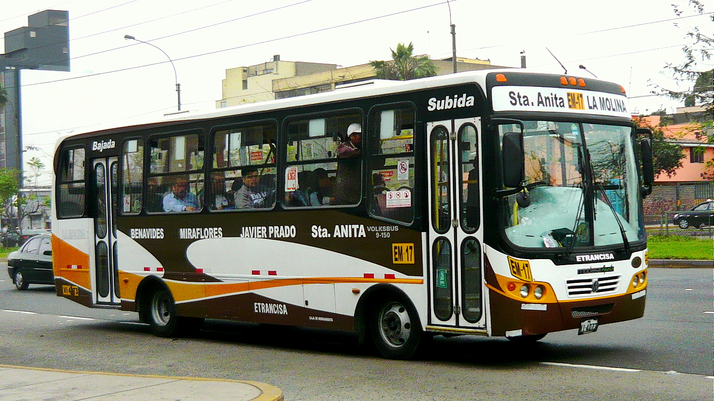 Transporte Urbano en Lima: Rutas de buses: 3408 (anterior 4404, ex EM17)