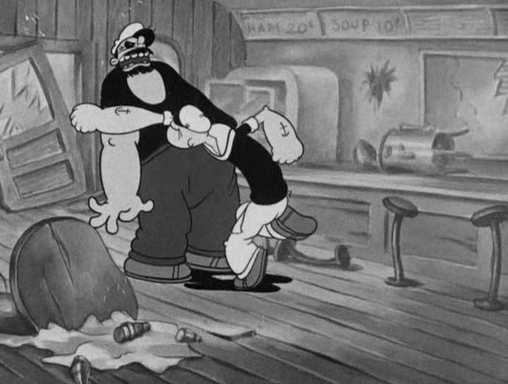 Tralfaz: Popeye Shakes the Diner