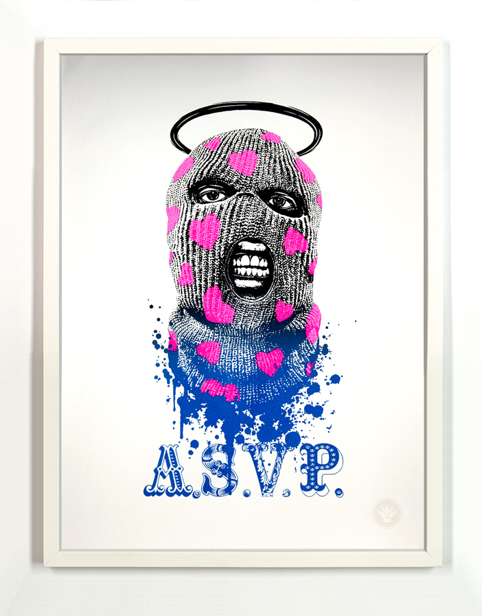 artbleat: A.S.V.P BALACLAVA PRINT