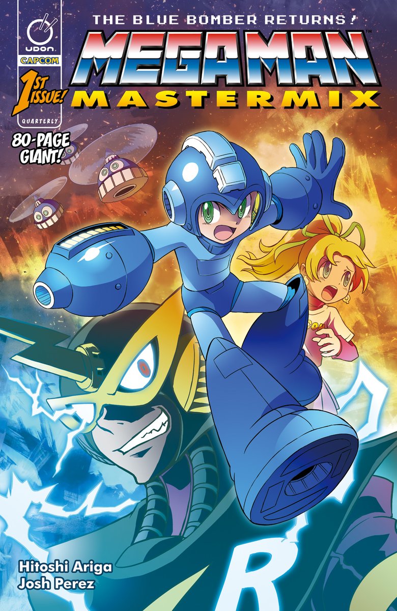 Rockman Corner: Udon Announces Mega Man Mastermix – Hitsohi Ariga ...