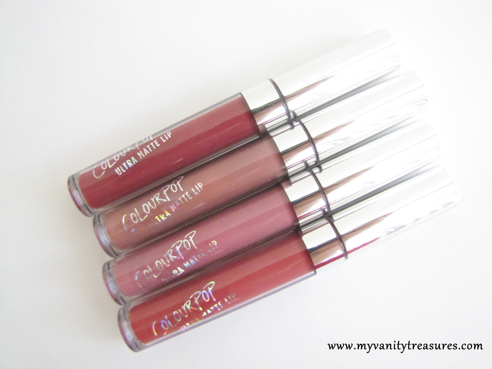 Colourpop Bumble, Tulle, Beeper and Clueless Ultra Matte Liquid ...