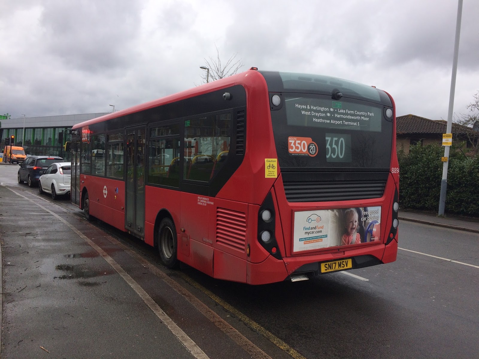 London Buses On The Go: Stickers & Stripes