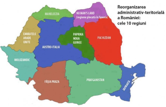 eInformal: Reorganizarea administrativ-teritoriala a Romaniei (Cele 10 ...