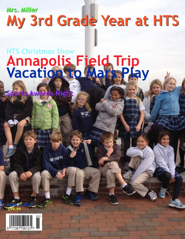 HTS 3rd Grade Technology Blog: Creating Magazine Covers!