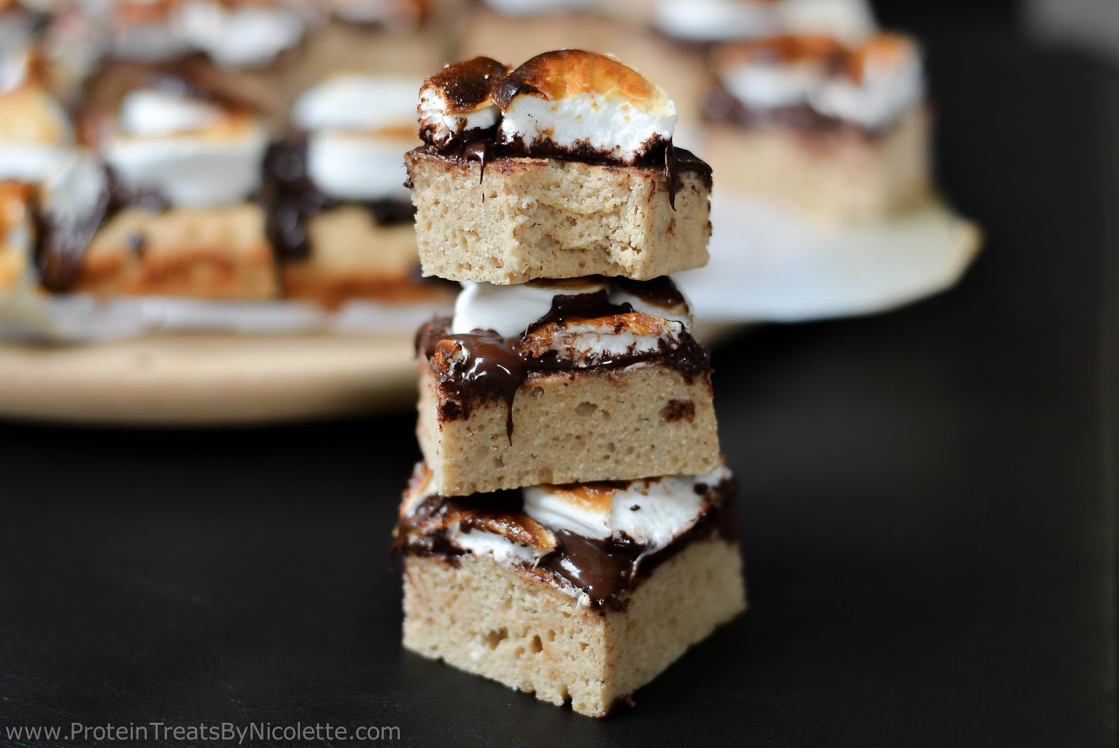 Protein Treats By Nicolette : Protein S’mores Bars